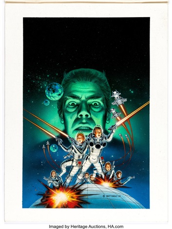 David Mattingly Triplanetary The Lensman Series 1 Paperback Novel Cover ...