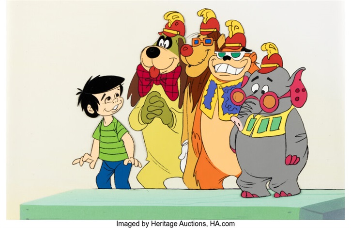 The Banana Splits in Hocus Pocus Park RARE Fleegle, Bingo, Drooper, and ...