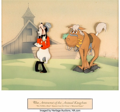 The Reluctant Dragon How to Ride a Horse Goofy Courvoisier Production ...