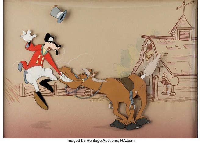 The Reluctant Dragon How to Ride a Horse Goofy and Percy the Horse ...