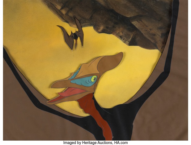 Fantasia Rite of Spring Production Cel Setup with Master Background ...