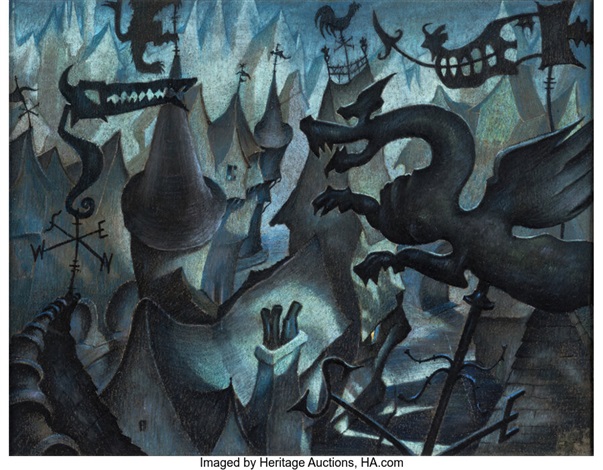 Fantasia Night on Bald MountainAve Maria RARE Original ConceptStory ...