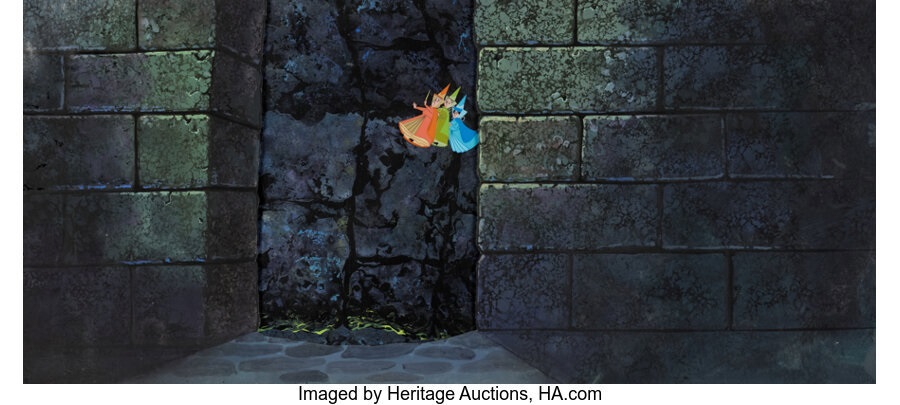 Sleeping Beauty Flora, Fauna, and Merryweather ProductionColor Model ...