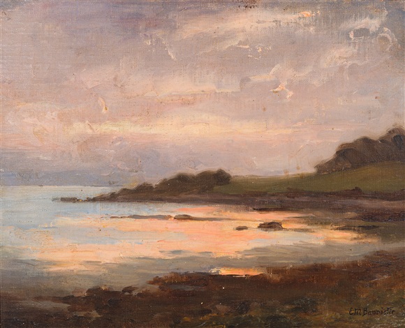 Bay at Sunset by Edward Bannister on artnet
