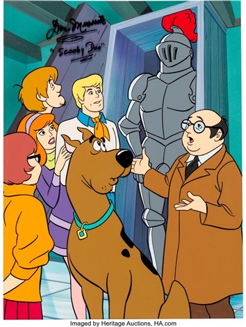 Scooby-Doo, Where Are You Storybook Illustration Cel Signed by Don ...