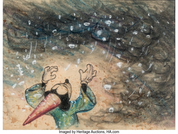 Fantasia The Sorcerers Apprentice Early StoryboardConcept Art ...