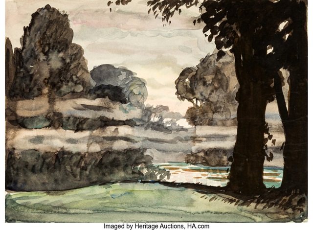 Fantasia Pastoral Symphony Watercolor Concept Painting by Mel Shaw Walt ...