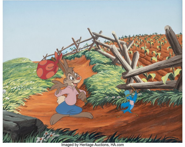 Song of the South Brer Rabbit and Mister Bluebird Animation Production ...