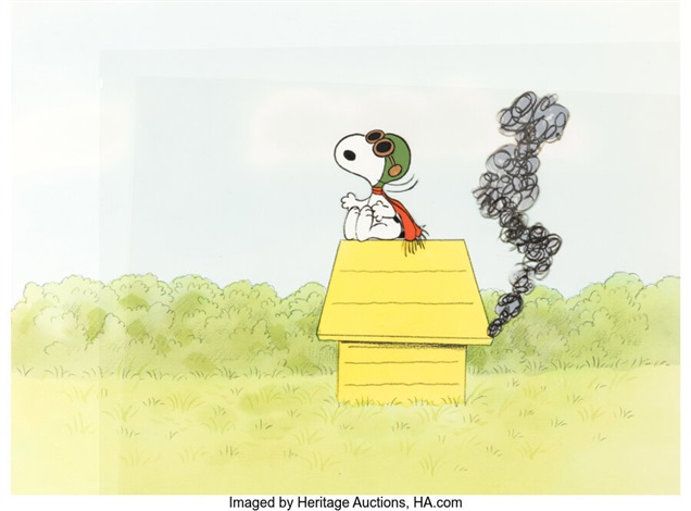 Peanuts - The Charlie Brown and Snoopy Show Snoopy as the WWI Flying ...