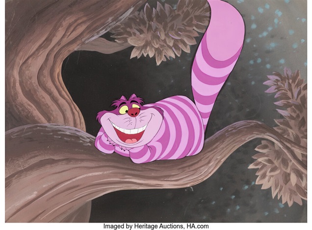 Alice In Wonderland Cat Wallpaper