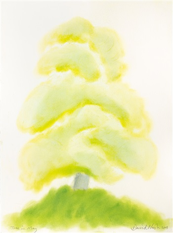 Tree in May by David Nash on artnet