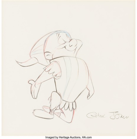 Whats Opera, Doc Elmer Fudd Original Production Drawing Signed by Chuck ...