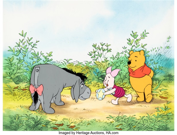 Winnie the Pooh Piglet Counts on a Picnic Educational Filmstrip Pooh ...