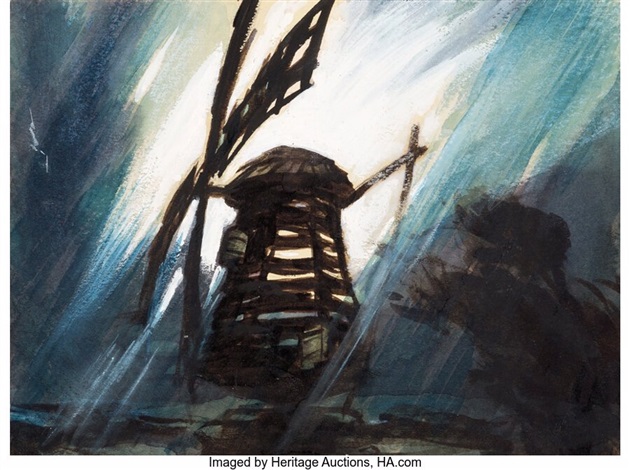 The Old Mill Original Concept Art Walt Disney, 1937 by Walt Disney ...