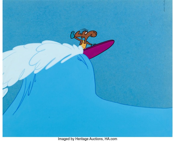 Bullwinkle J. Moose Production Cel for Cheerios Commercial Jay Ward ...
