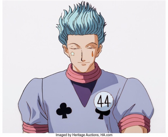 Hunter x Hunter Hisoka Morow Production Cel and Animation Drawing ...