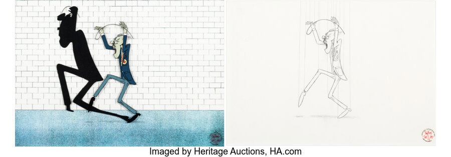 Pink Floyd - The Wall Schoolmaster Production Cels with Animation ...
