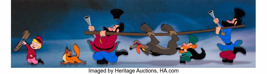 Make Mine Music Peter and the Wolf Peter and the Hunting Crew Pan Color ...