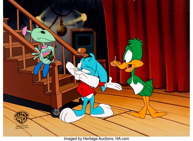 Tiny Toon Adventures Buster Bunny, Plucky Duck and Gogo Dodo Production ...