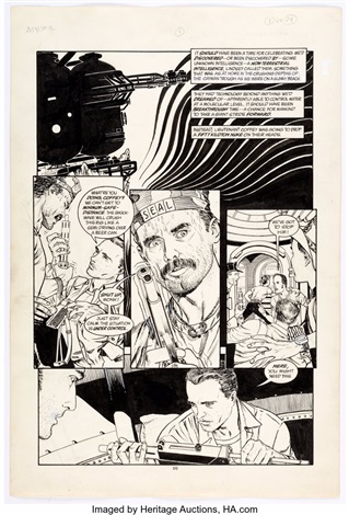 Michael Kaluta The Abyss 2 Story Page 1 Original Art Dark Horse, 1989 ...