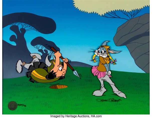 Kill Da WabbitBugs Bunny and Elmer Fudd Limited Edition Familial Proof ...