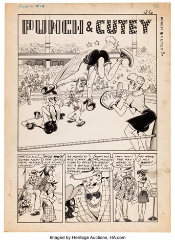 Joe Beck and Otto Eppers Punch Comics 14 Complete 7-Page Story Punch ...