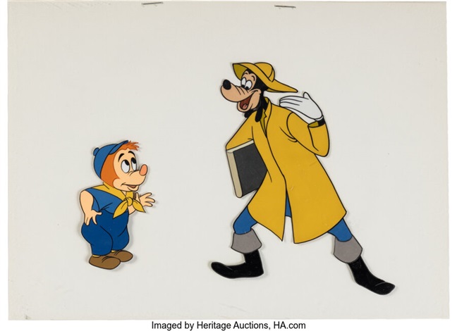 Walt Disneys Disneyland The Adventure Story Goofy Jr. and Goofy ...