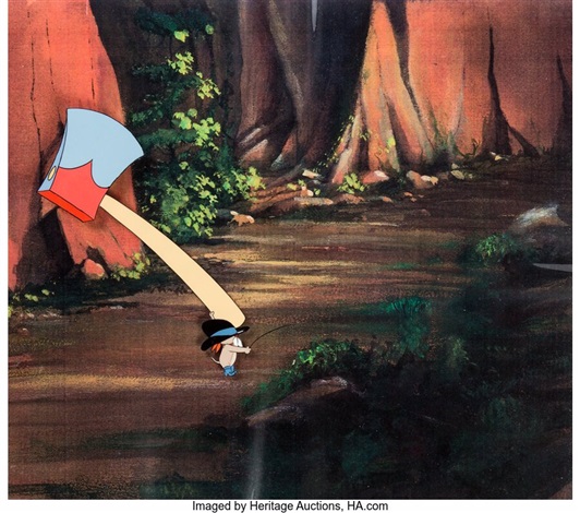 Tom and Jerry Pecos Pest Uncle Pecos Production Cel MGM, 1955 ...