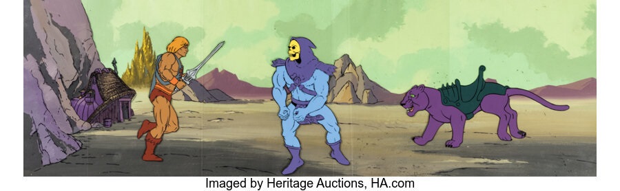 He-Man and the Masters of the Universe He-Man and Skeletor Production ...