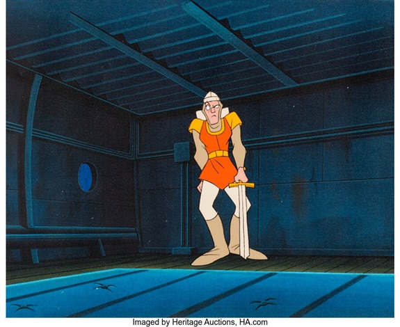 Dragons Lair Dirk the Daring Production Cel Don Bluth, 1983 by Don ...