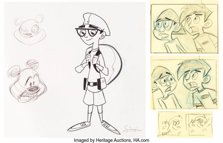 Danny Phantom Danny Fenton and Tucker Foley Character Design Drawing ... Danny Phantom Danny Fenton and Tucker Foley Character Design Drawing ...