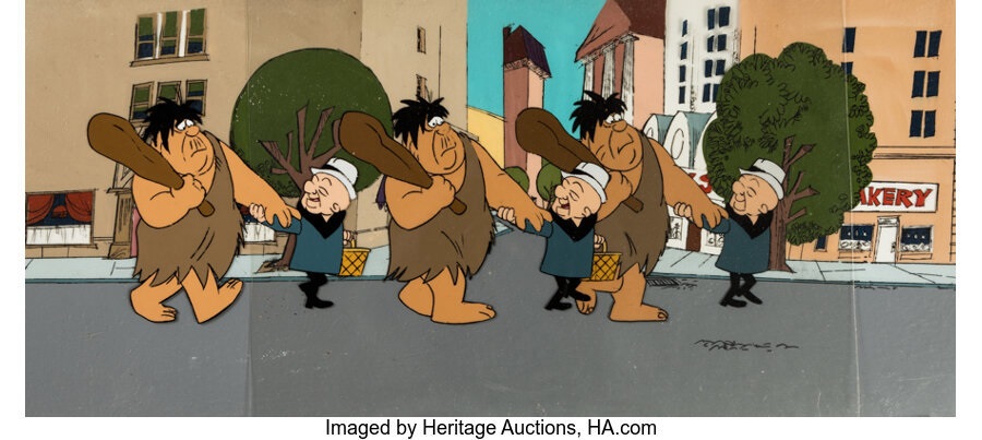 Whats New Mr. Magoo Quincy Magoo Production Cel Progression with Pan ...