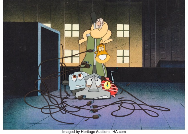 The Brave Little Toaster Production Cel and Animation Drawing Hyperion ...