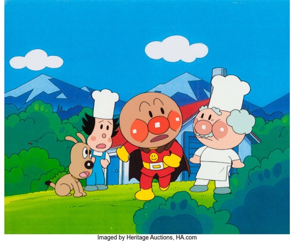 Soreike Anpanman Uncle Jam, Batako-san, Cheese, and Anpanman Production ...