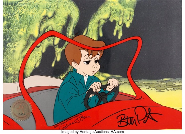 The Phantom Tollbooth Milo Production Cel Setup Signed by Chuck Jones ...