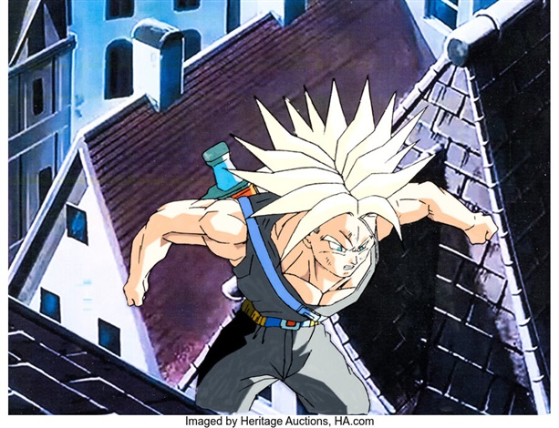 Dragon Ball Z Bojack Unbound Future Trunks Production Cel Toei ...