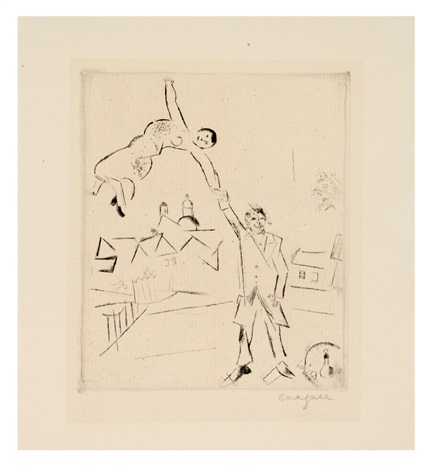 Der Spaziergang II The Walk II by Marc Chagall on artnet