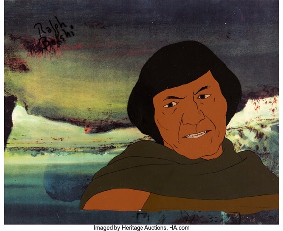 The Lord of the Rings Aragorn Production Cel Signed by Ralph Bakshi ...