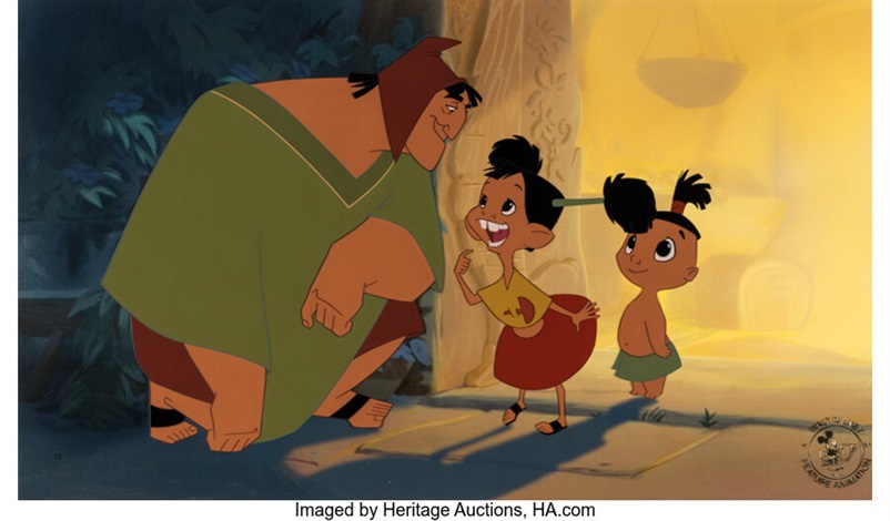 The Emperors New Groove Cast Member Exclusive Pacha and Kids ...