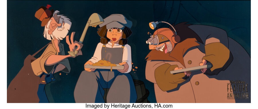 Atlantis The Lost Empire Audrey, Cookie, and The Mole Employee ...