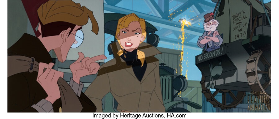 Atlantis The Lost Empire Helga, Milo, and Cookie Employee-Exclusive ...