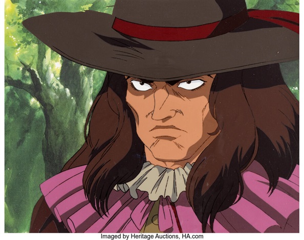 Berserk Assassination Count Julius Production Cel and Animation Drawing ...