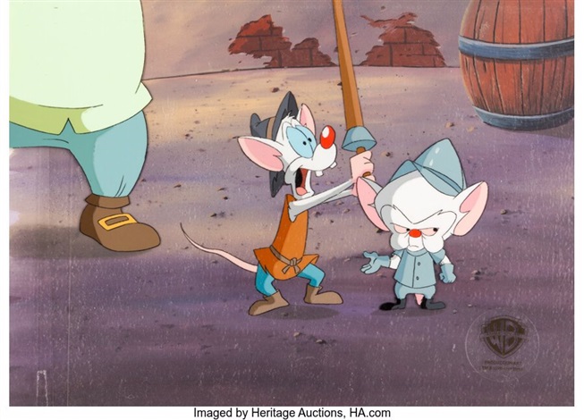 Pinky and the Brain Mouse of La Mancha Pinky, Brain, and Man Production ...