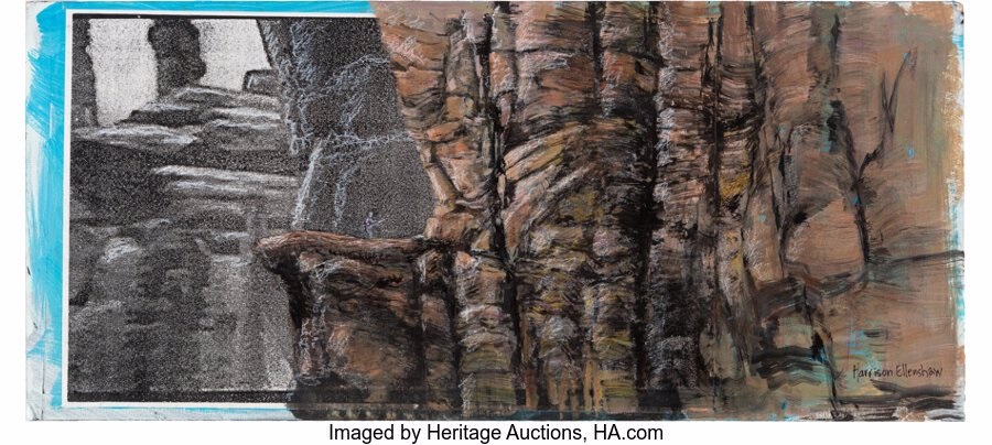 Xena Warrior Princess Concept Sketches and Painting by Harrison ...