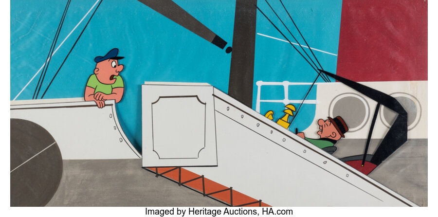 Calling Doctor Magoo Trimmed-to-Image Production Cel and Key Master ...