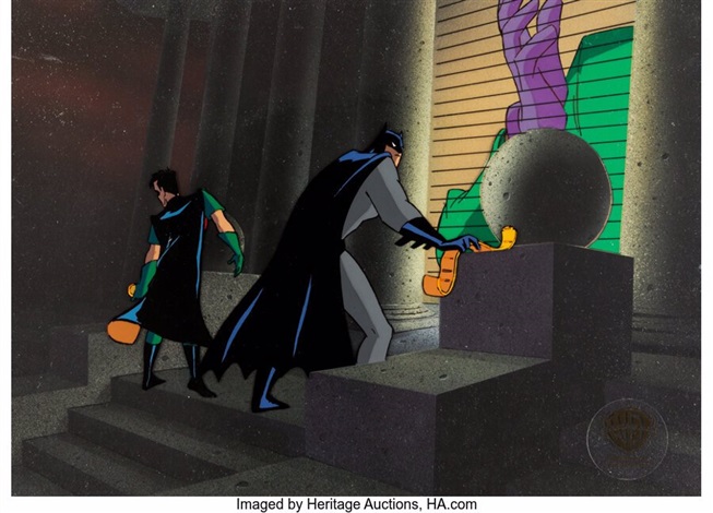 Batman The Animated Series If Youre So Smart Why Arent You Rich Batman Robin And Riddler