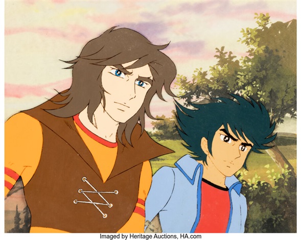 UFO Robot Grendizer Koji Kabuto and Daisuke Umon aka Prince Duke Fleed ...