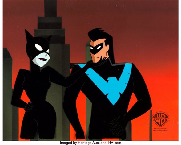 Nightwing Und Catwoman Animiert