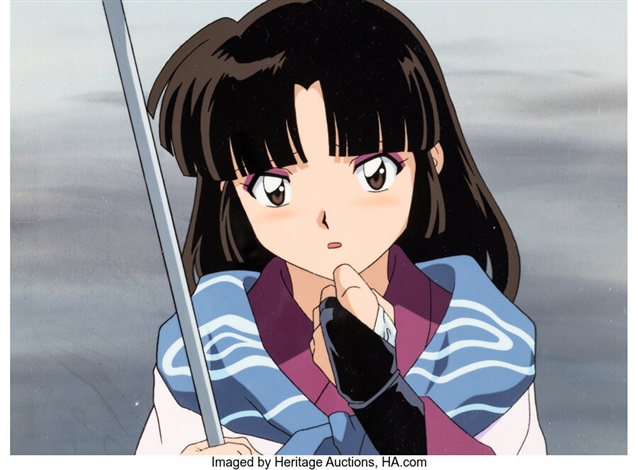 InuYasha Only You, Sango Sango Production Cel with Key Master ...