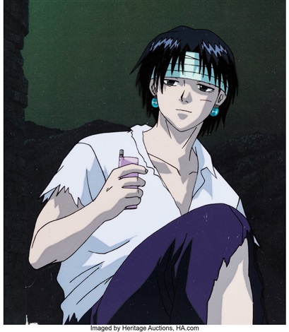 Hunter x Hunter Episode 62 Chrollo Lucifer Production Cel and Animation ...